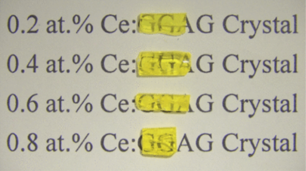 上海硅酸盐所在浮区法生长Ce:GGAG闪烁晶体方面取得系列进展----中国科学院