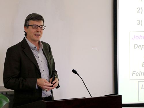 美国西北大学教授John Rogers访问理化所----中国科学院